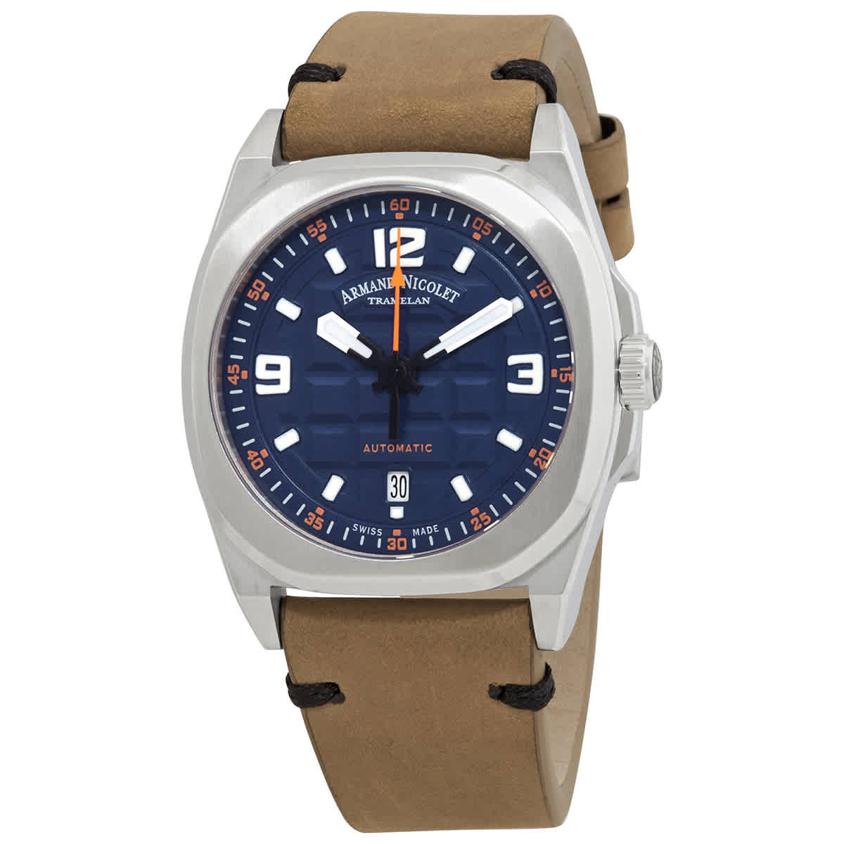 Armand Nicolet JH9 Automatic Blue Dial Mens Watch A660HAA-BO-PK4140CA ...