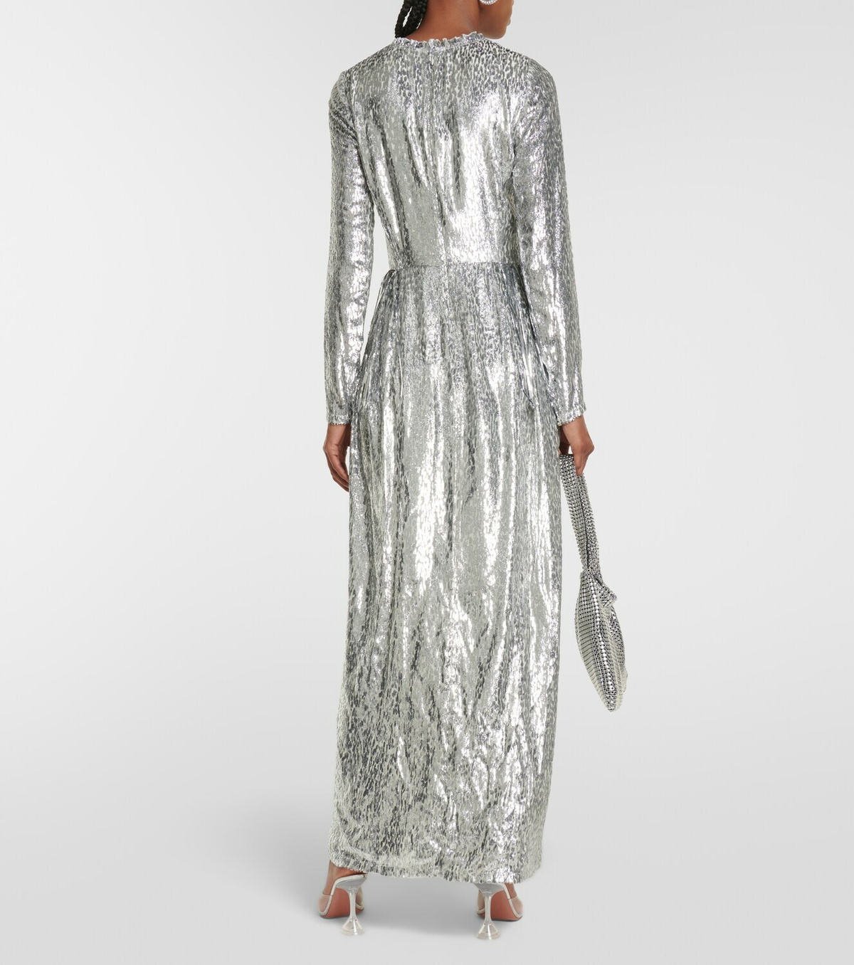 Paco Rabanne Metallic maxi dress Paco Rabanne
