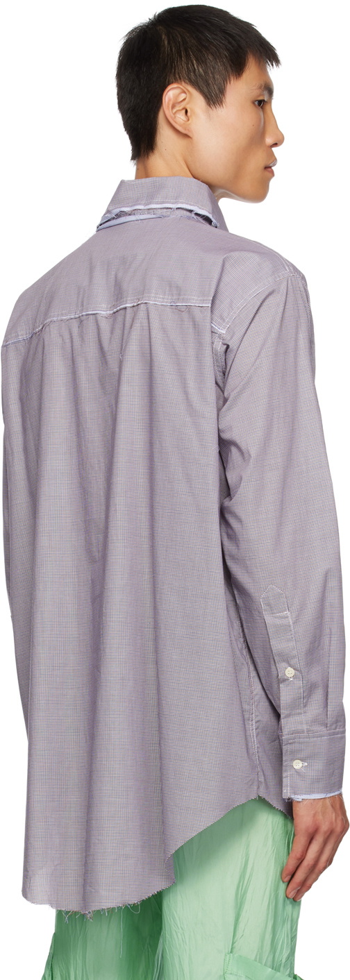 Edward Cuming Blue Check Shirt Edward Cuming