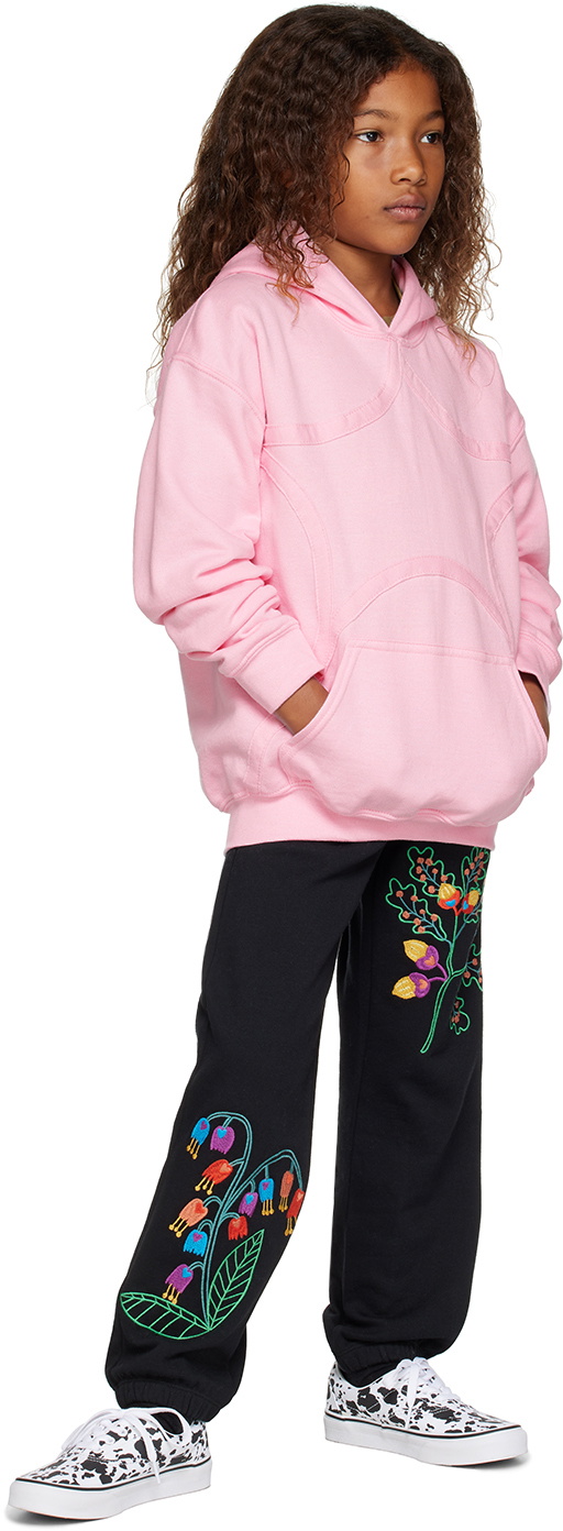 Collina Strada SSENSE Exclusive Kids Pink Hoodie Collina Strada