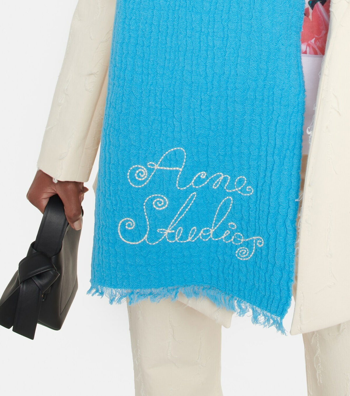 Acne Studios - Logo wool-blend scarf Acne Studios