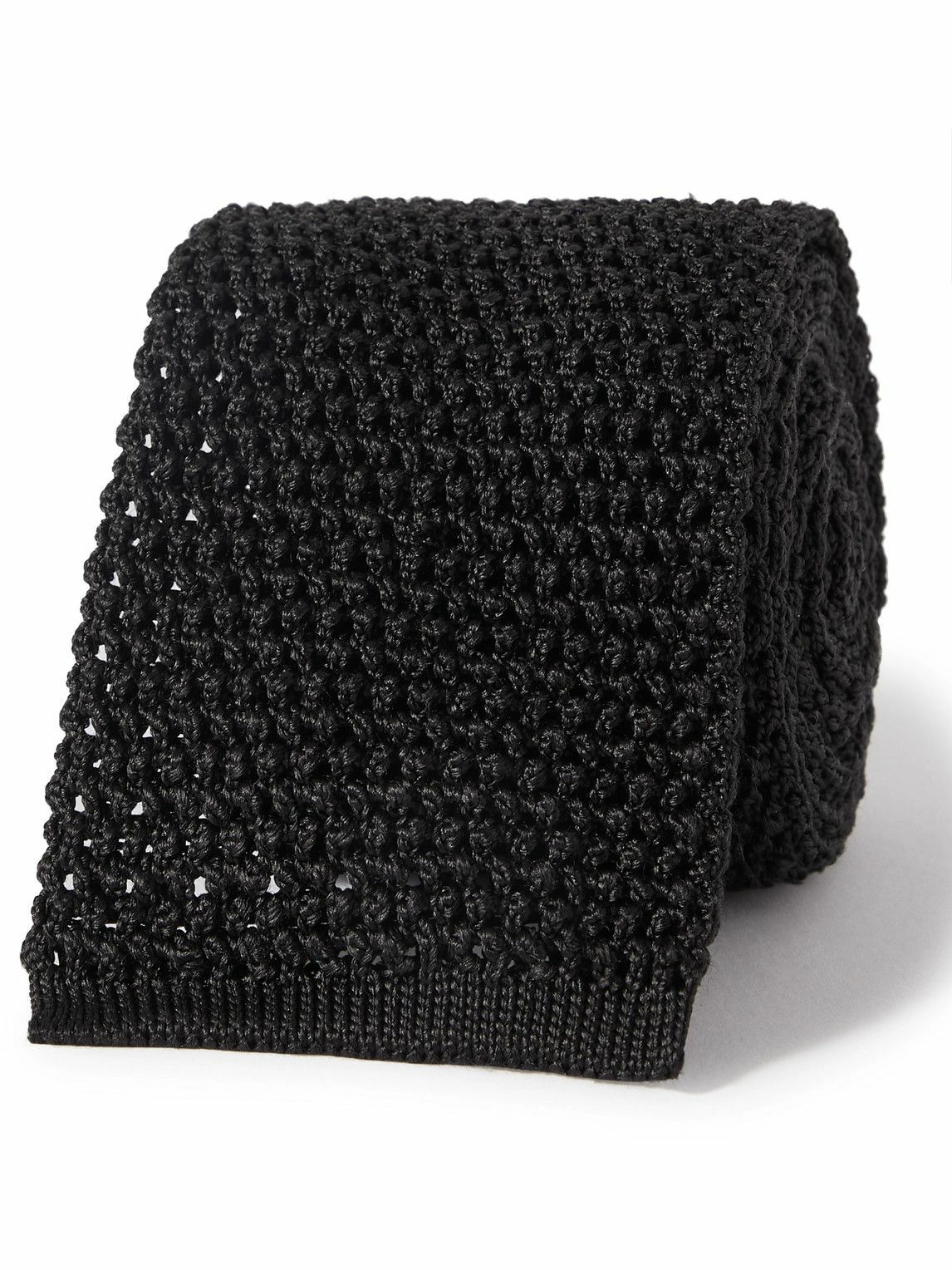 TOM FORD - 7.5cm Knitted Silk Tie TOM FORD
