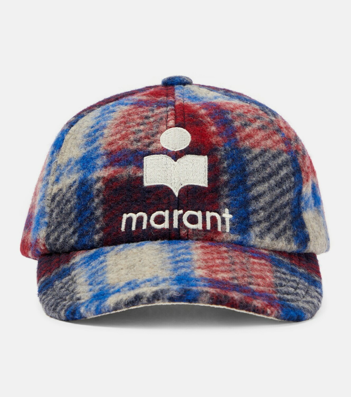 Isabel Marant - Tyron checked wool-blend baseball cap Isabel Marant