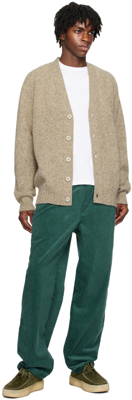 Howlin' Brown Shaggy Bear Cardigan Howlin' by Morrison