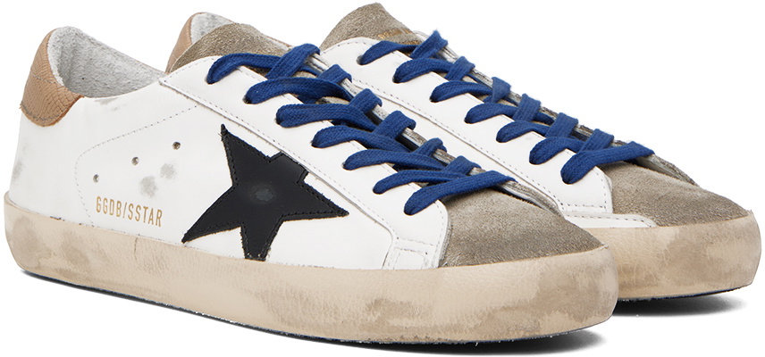 Golden Goose White Super-Star Sneakers Golden Goose Deluxe Brand
