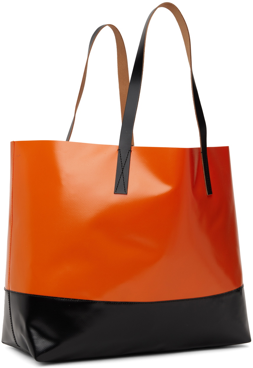 Marni Orange Tribeca Tote Marni