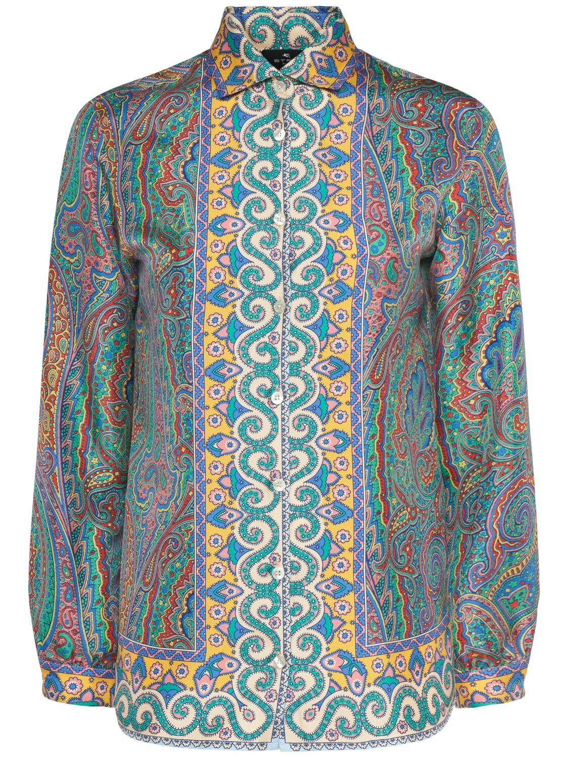 ETRO Printed Silk Shirt Etro