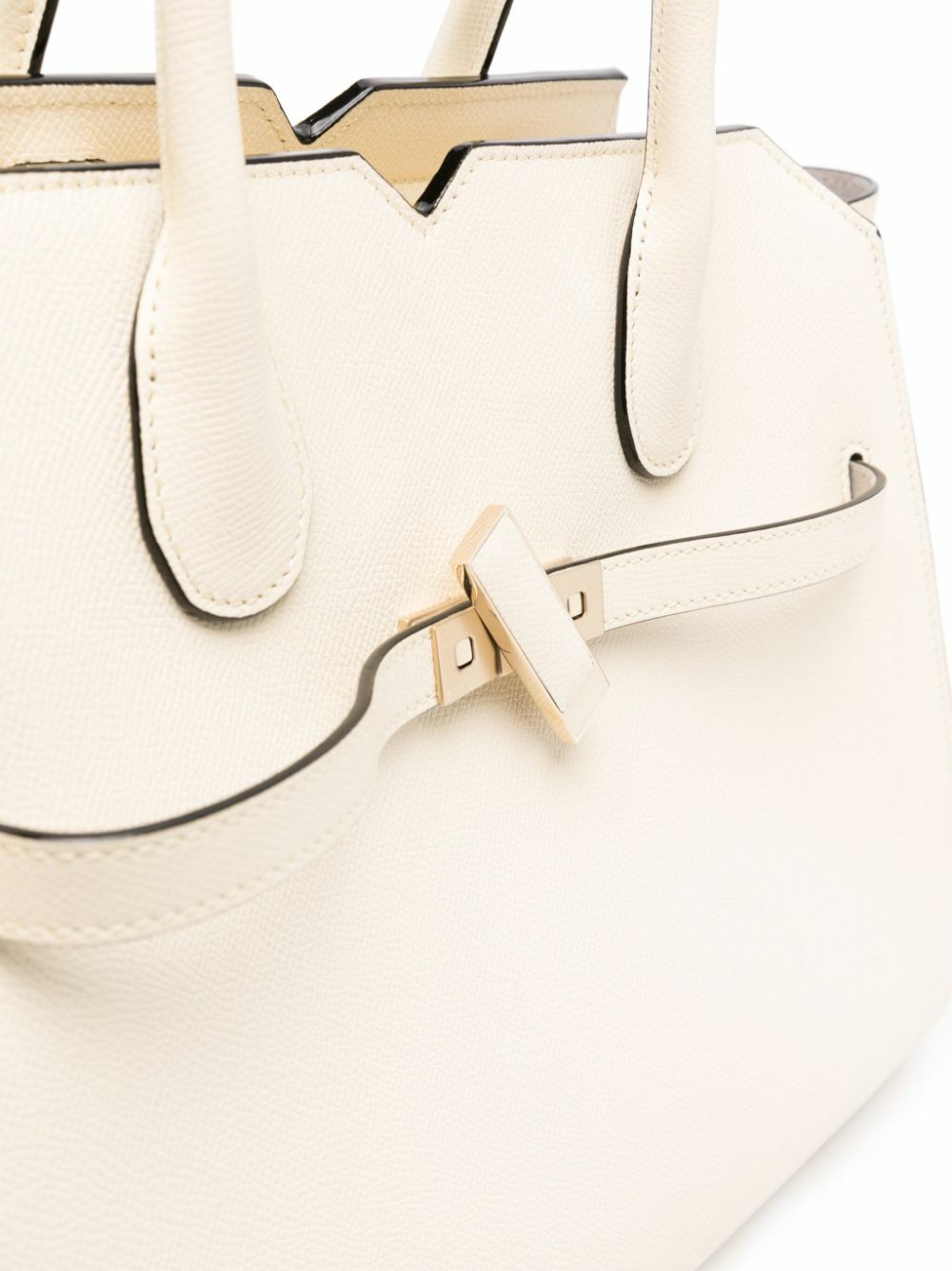 VALEXTRA - Milano Medium Leather Handbag Valextra