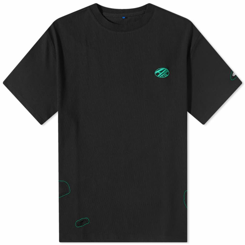 ADER Error Men's Small Distort Logo T-Shirt in Black ADER error