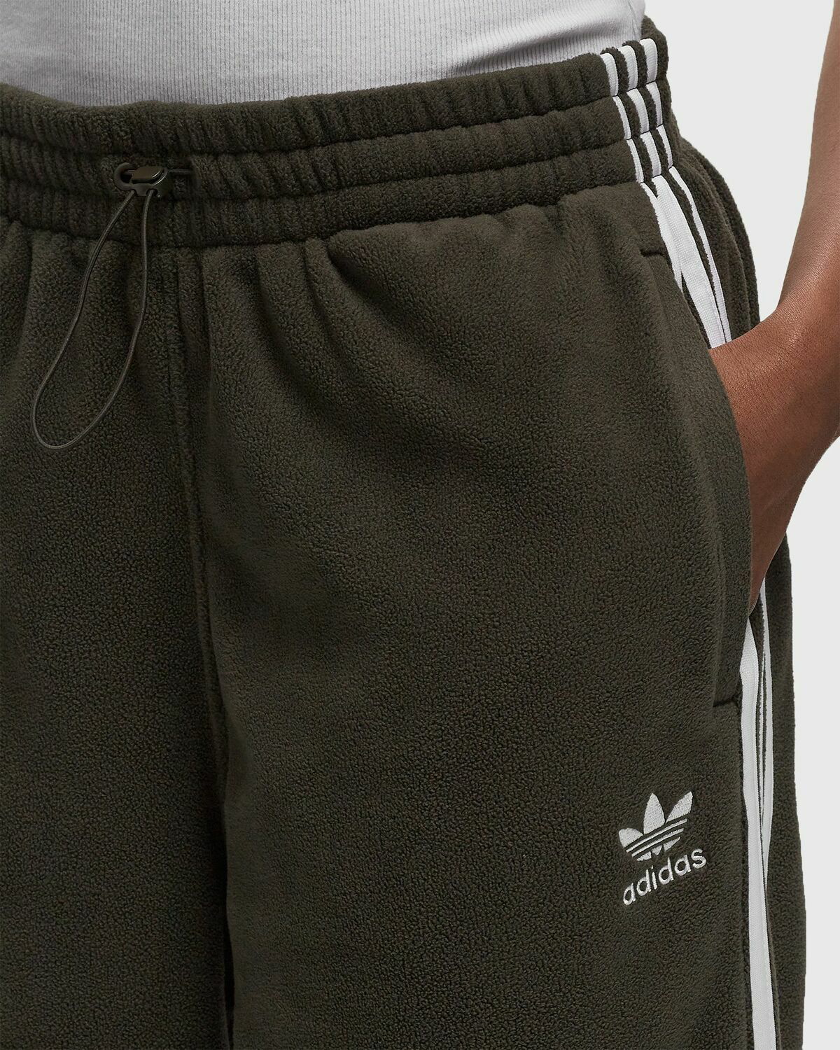 Adidas Polar Fleece Track Pants Beige Track Pants adidas