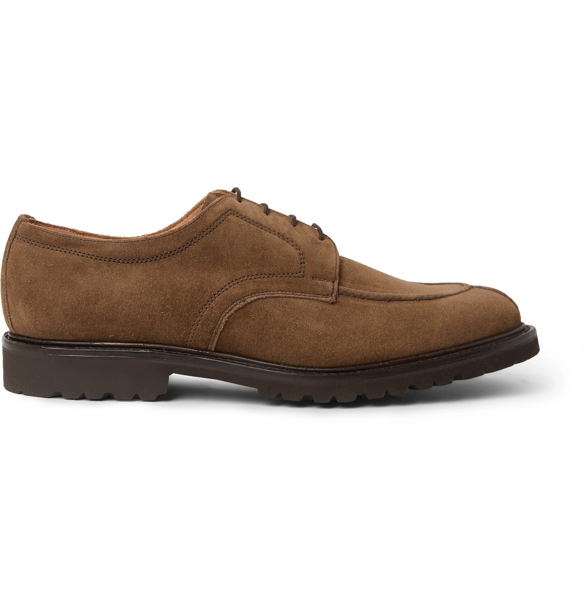 Cheaney - Newton Suede Derby Shoes - Brown Cheaney
