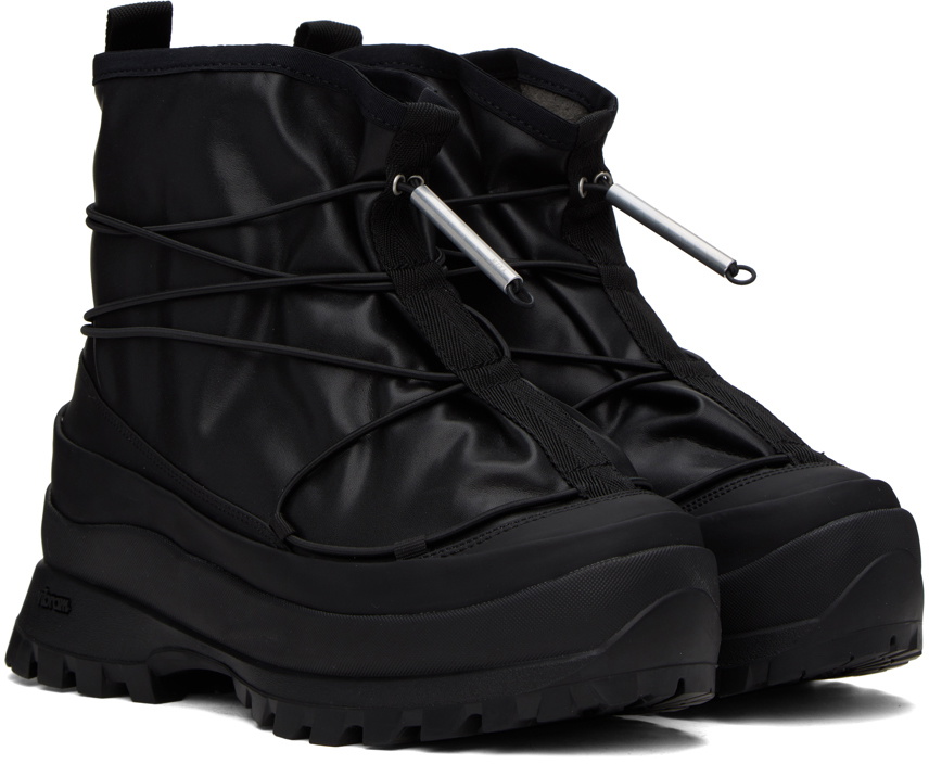 VEIN Black Layered Boots VEIN