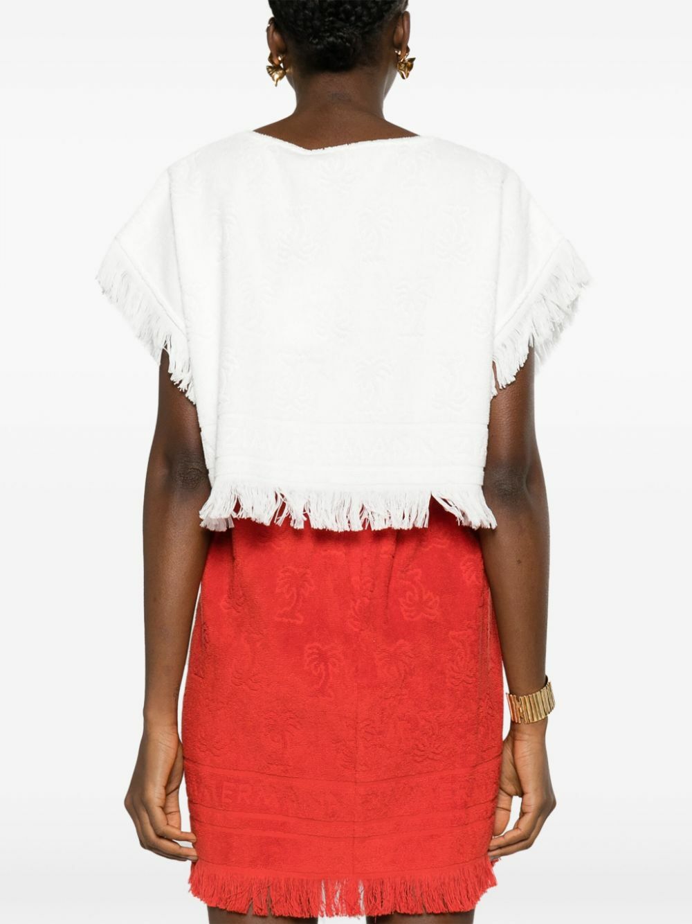 ZIMMERMANN White Alight Crop Top Zimmermann