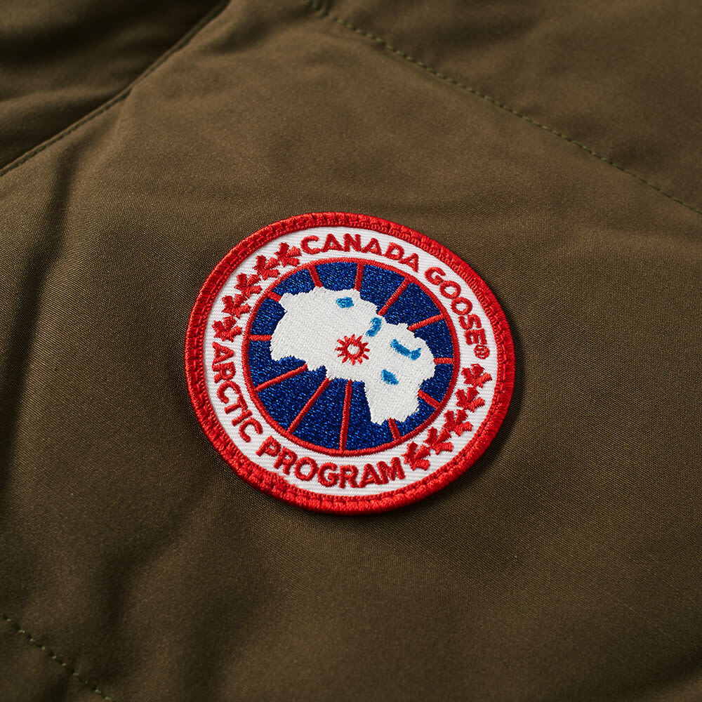 Canada Goose Men's Freestyle Vest in Military Green Canada Goose