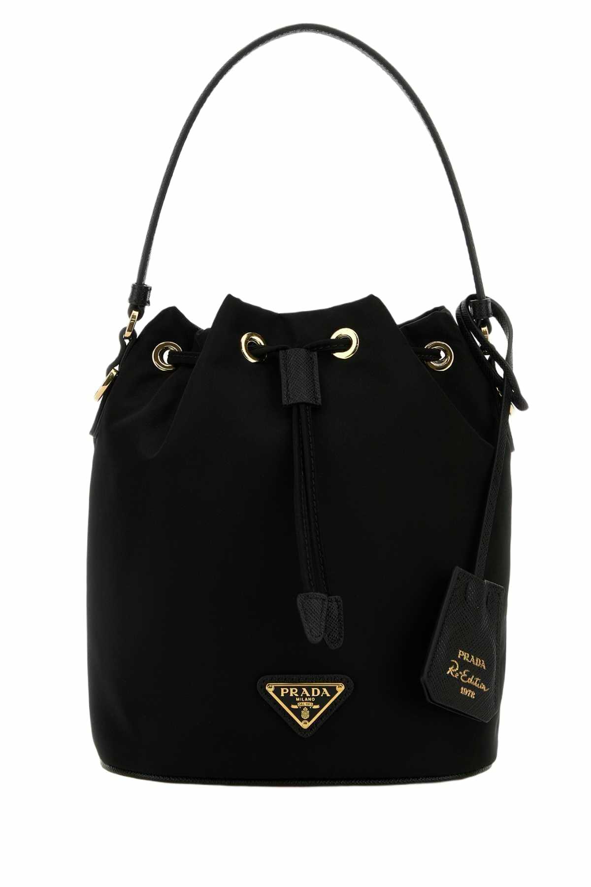 Prada Black Re-nylon Re-edition 1978 Bucket Bag Prada