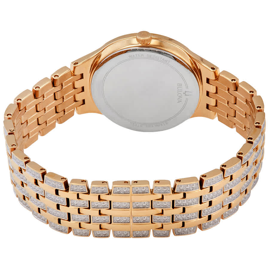 Bulova Phantom Quartz Crystal Mens Watch 98A229 Bulova