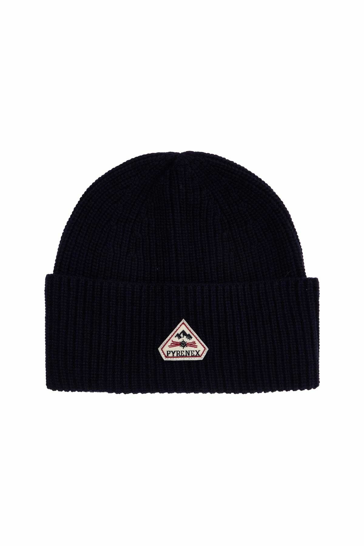 PYRENEX rubber beanie hat Blue Pyrenex