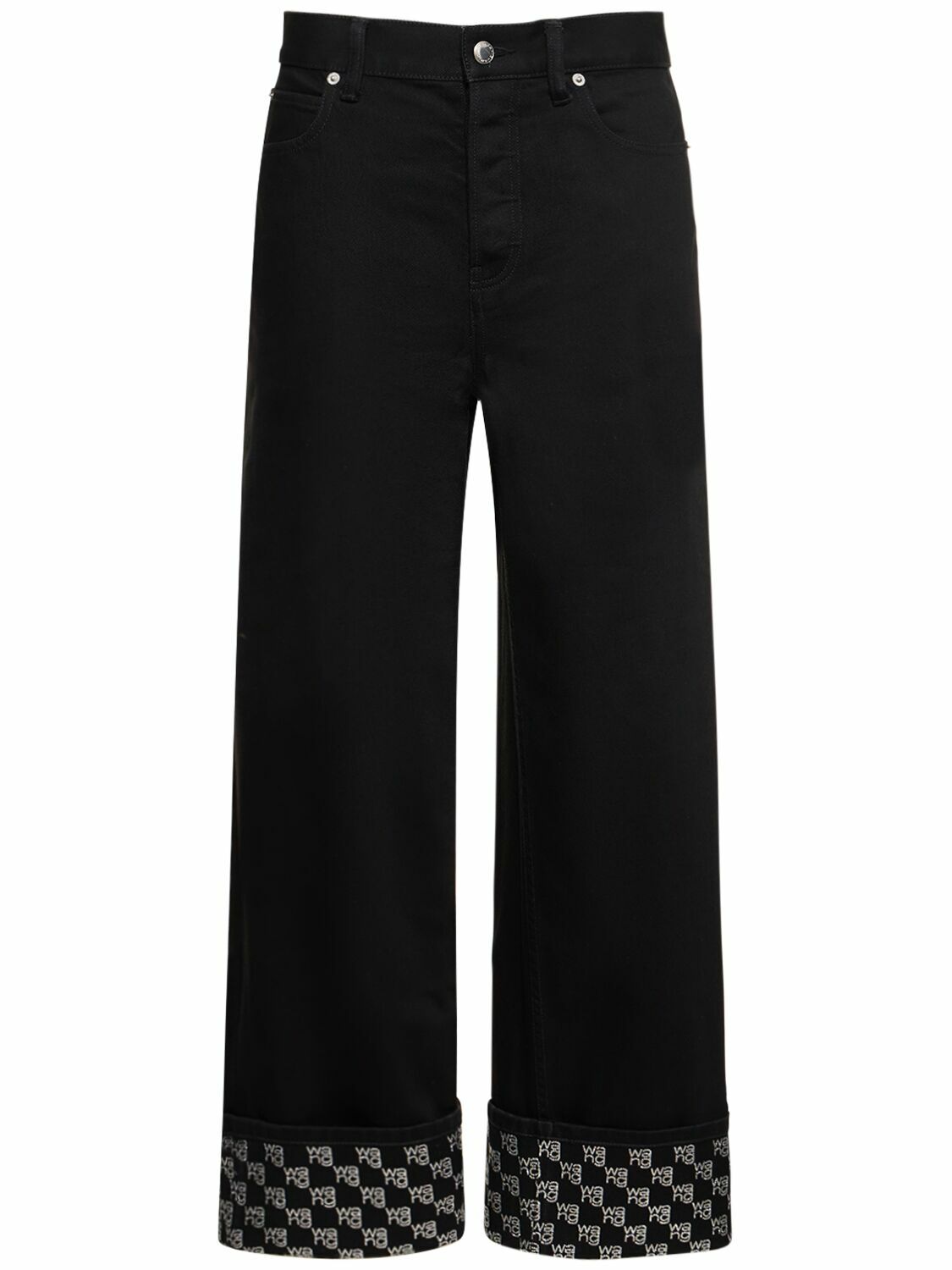 ALEXANDER WANG - Embellished Straight Jeans Alexander Wang