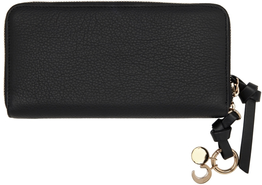 Chloé Black Long Alphabet Wallet Chloe