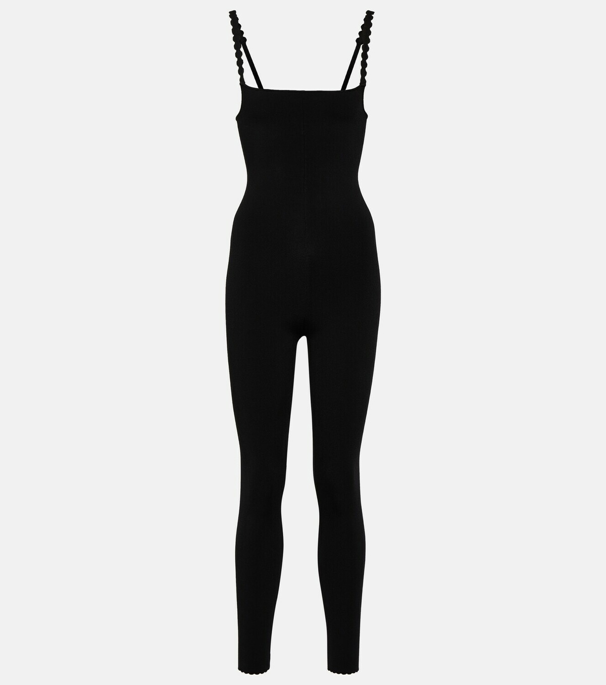 Victoria Beckham Scalloped catsuit Victoria Beckham