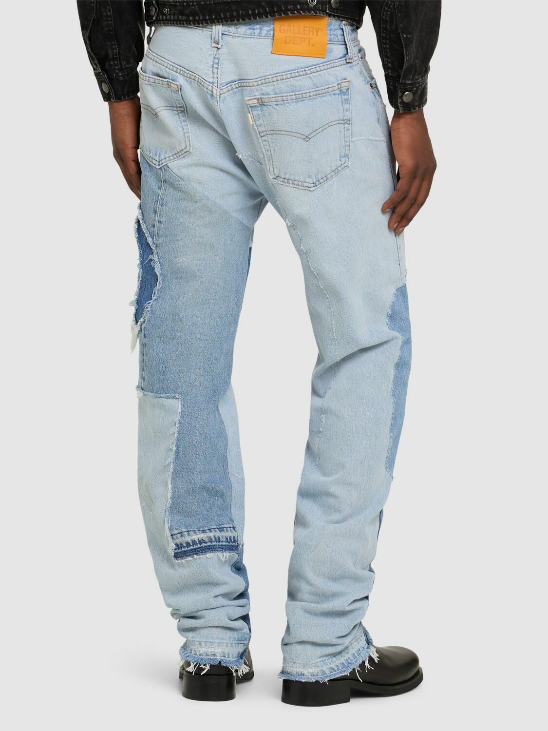 GALLERY DEPT. Jake Patchwork Effect Denim Jeans Gallery Dept.