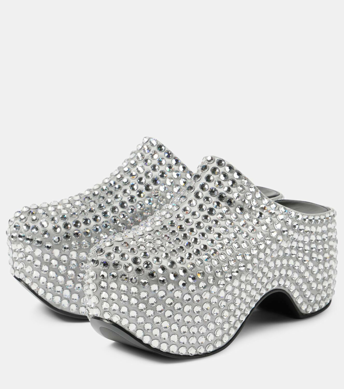 Area Bomb Sabot crystal-embellished clogs AREA