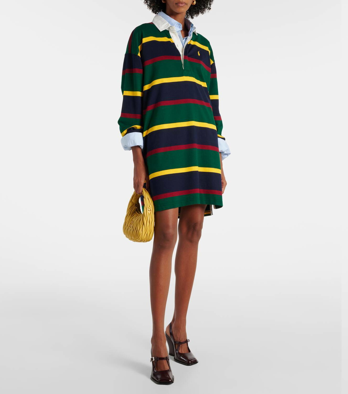 Polo Ralph Lauren Striped cotton polo dress Polo Ralph Lauren
