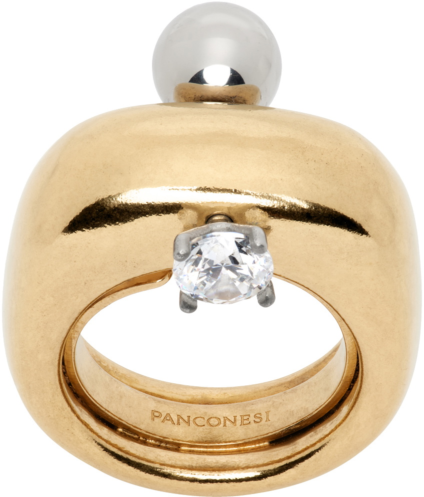 Panconesi Gold Arrow Ring Panconesi