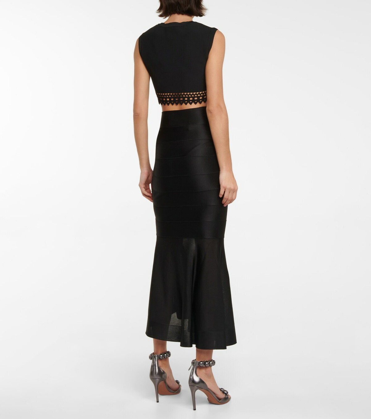 Alaïa Cutout crop top ALAÏA