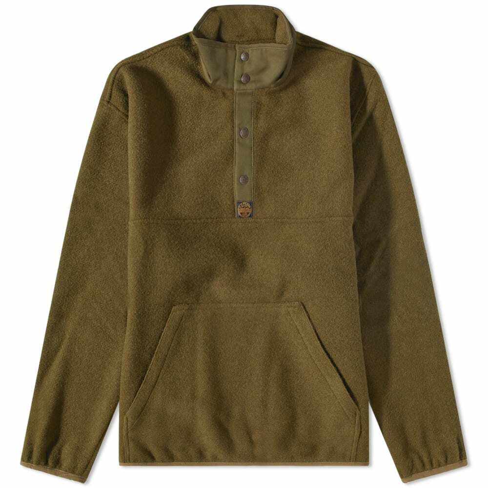 Filson Men's Okanogan Wool Pullover in Olive Filson
