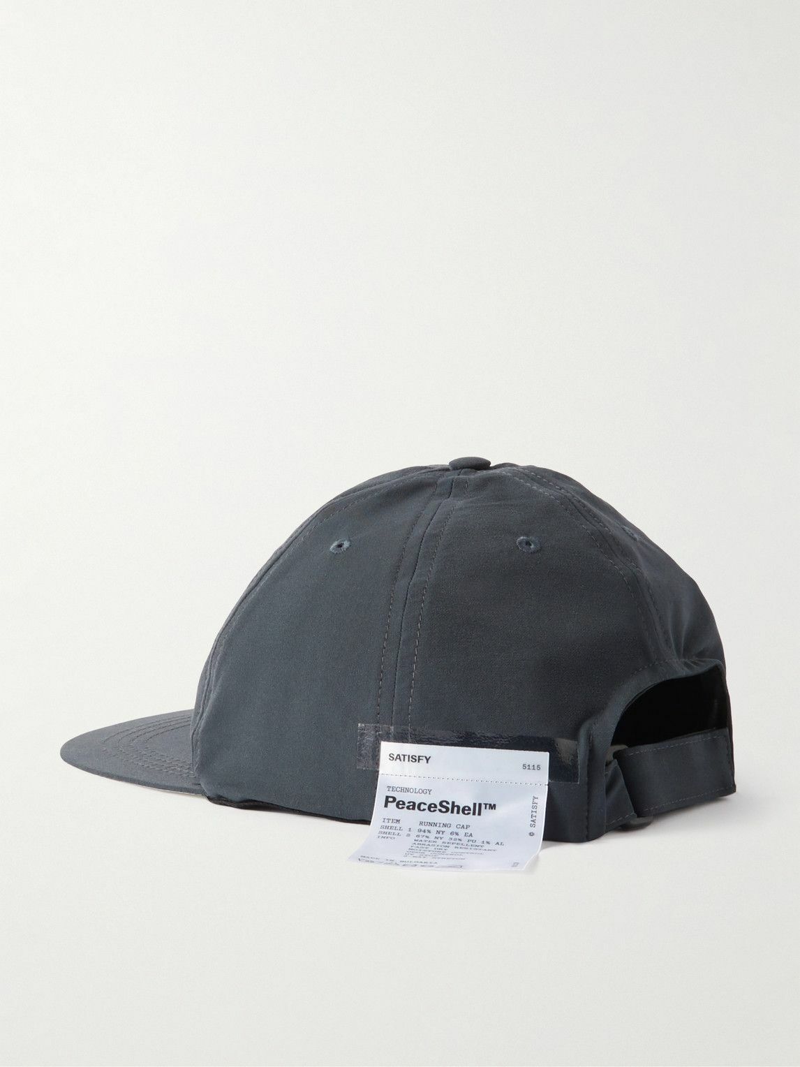 Satisfy - Logo-Embroidered Peaceshell™ Cap Satisfy