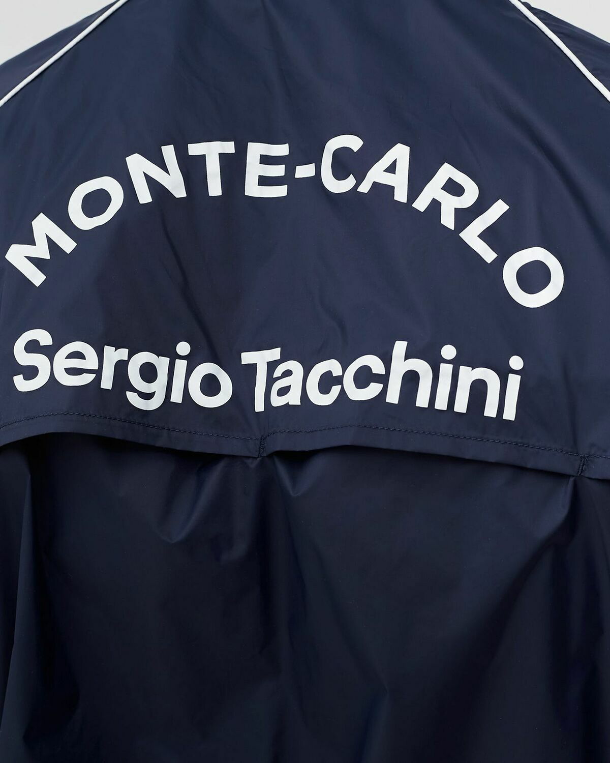 Sergio Tacchini Mc Staff Jacket Blue Windbreaker Sergio Tacchini