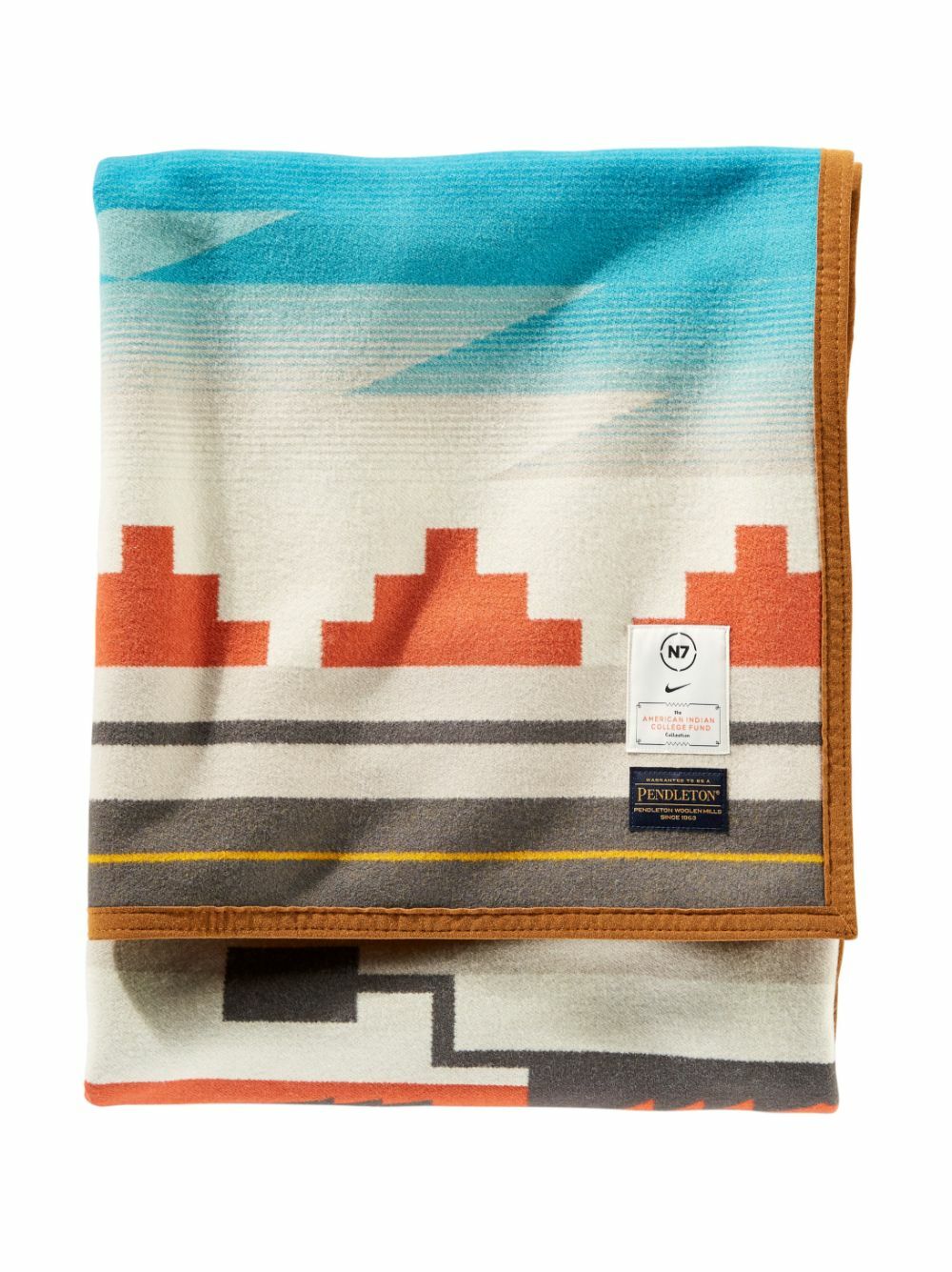 Pendleton X Nike Orange N7 Seven Generations Blanket Pendleton