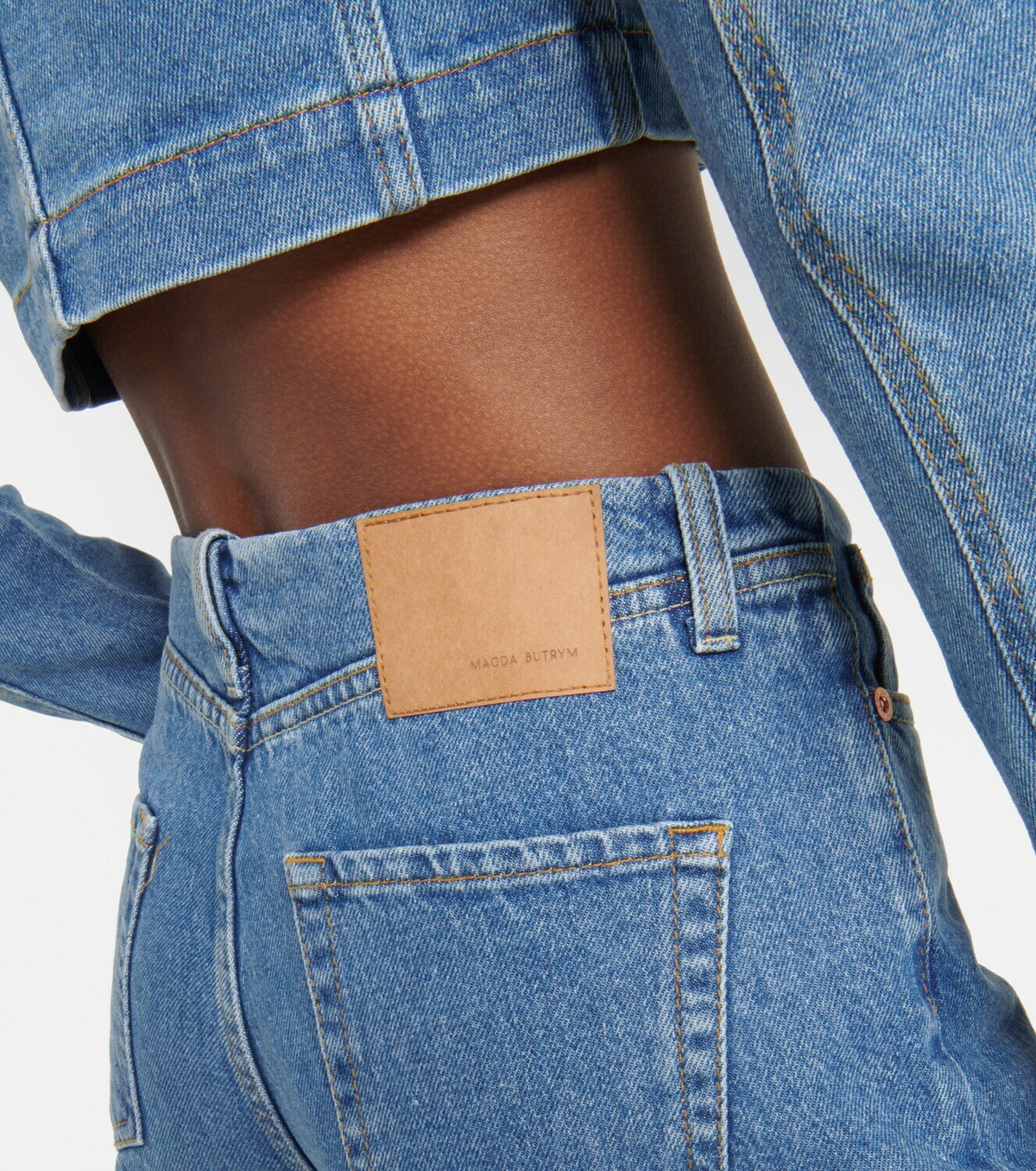 Magda Butrym Low-rise wide-leg jeans Magda Butrym