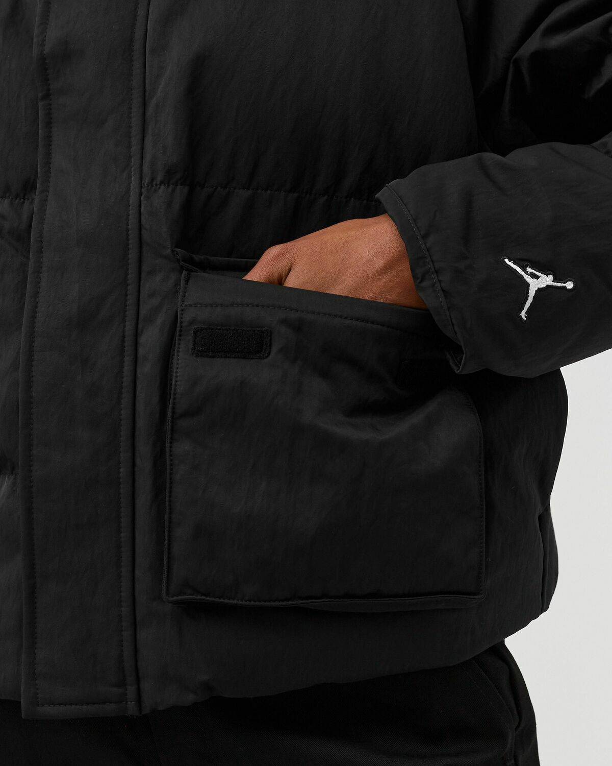 Jordan Jordan Flight Puffer Jacket Black Down & Puffer Jackets JordanLuca