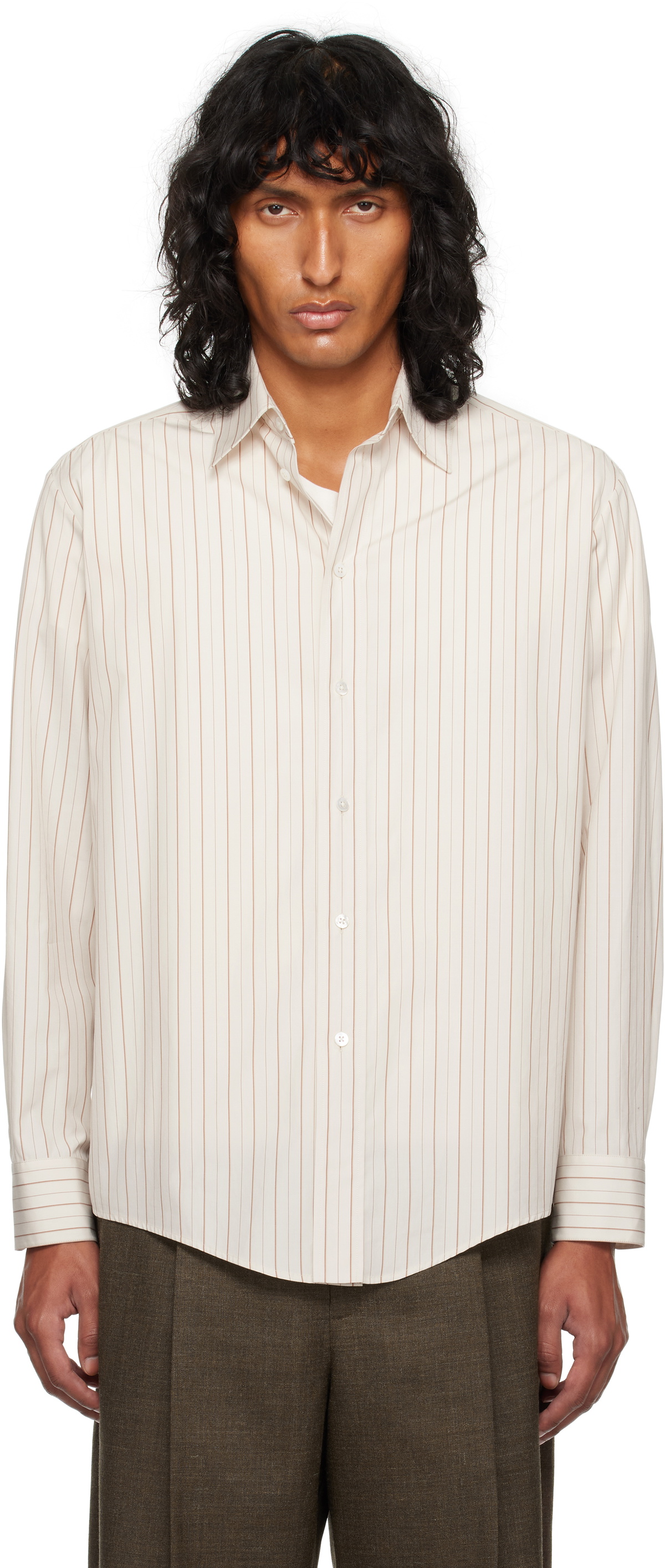 The Row Off-White Luigi Shirt The Row