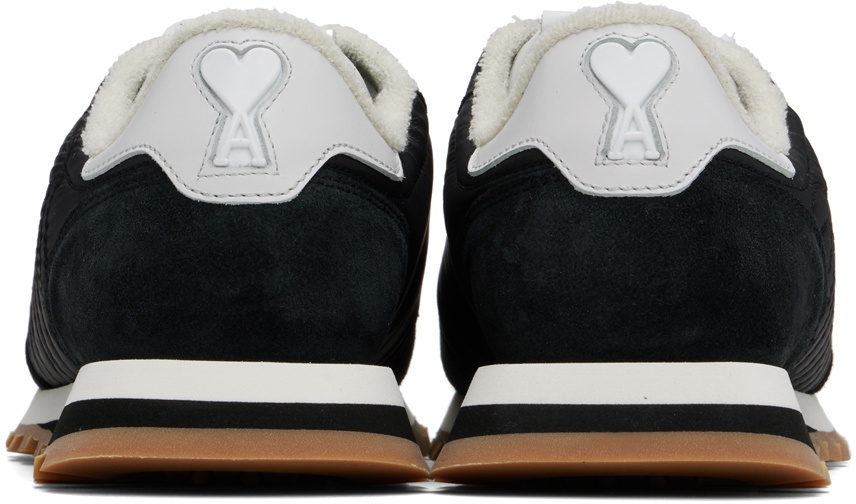 AMI Paris Black Ami New Rush Sneakers AMI
