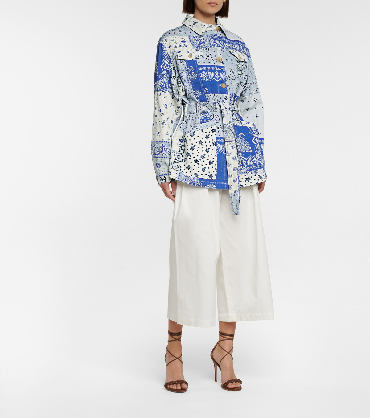 Etro - Patchwork cotton jacket Etro