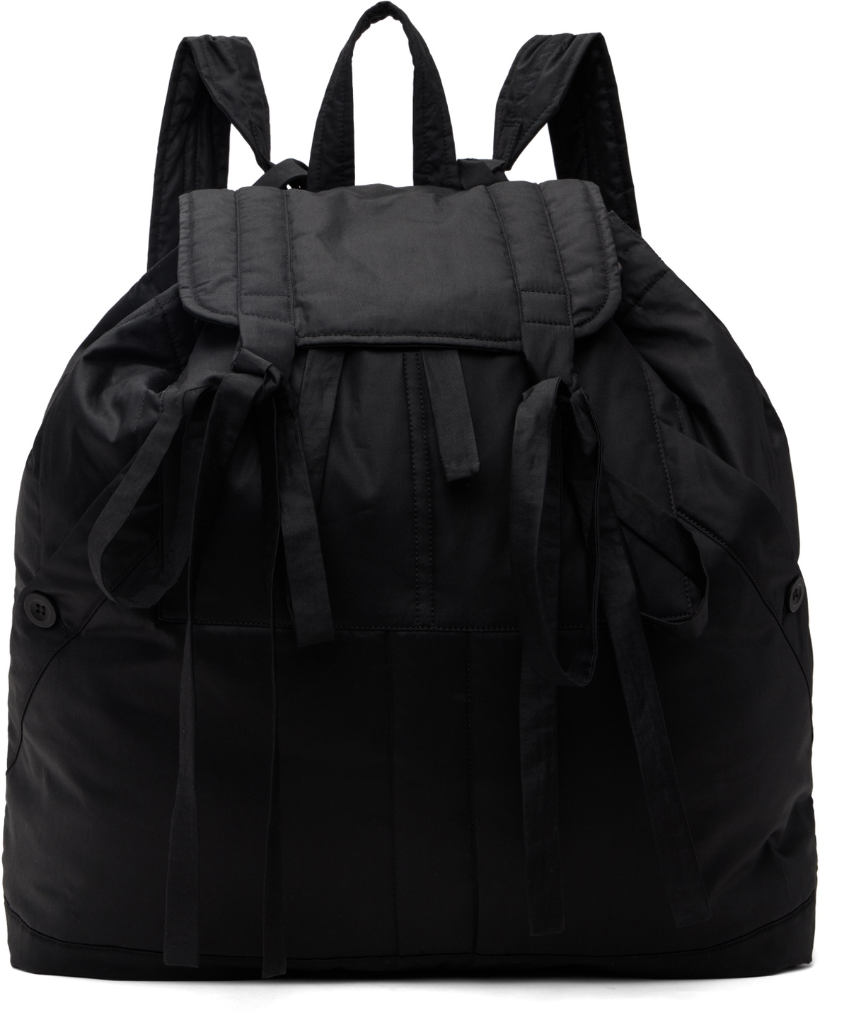 CASEY CASEY Black Mili Backpack CASEY CASEY