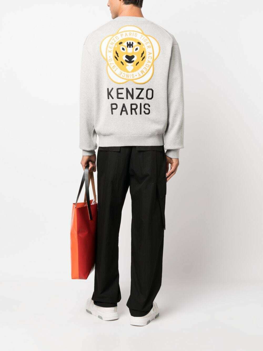 KENZO - Tiger Academy Wool Blend Cardigan Kenzo