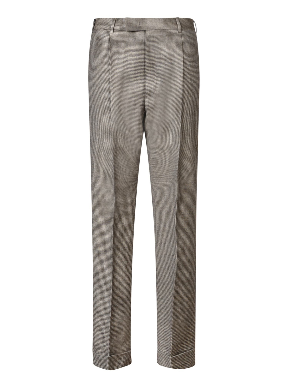 PT Torino Rebel Beige And Brown Trousers PT Torino