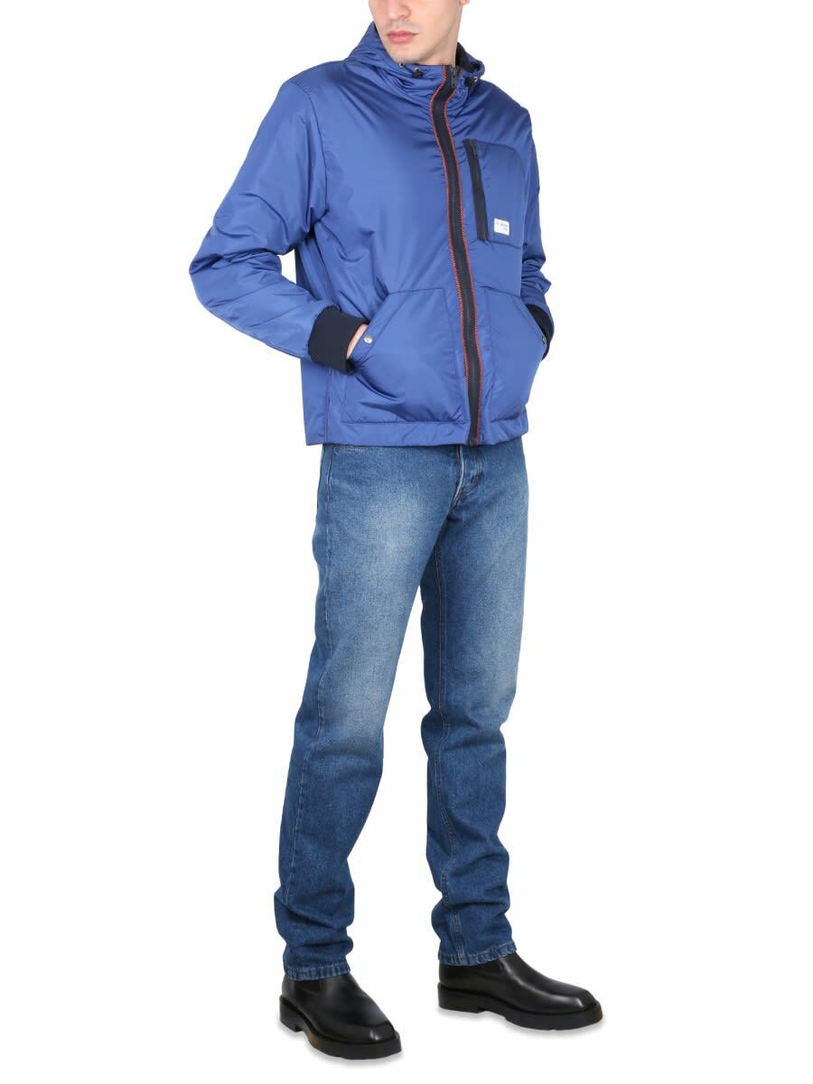 Fay Bomber Jacket With Logo Fay