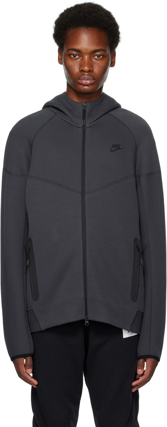 Nike Gray Tech Hoodie Nike