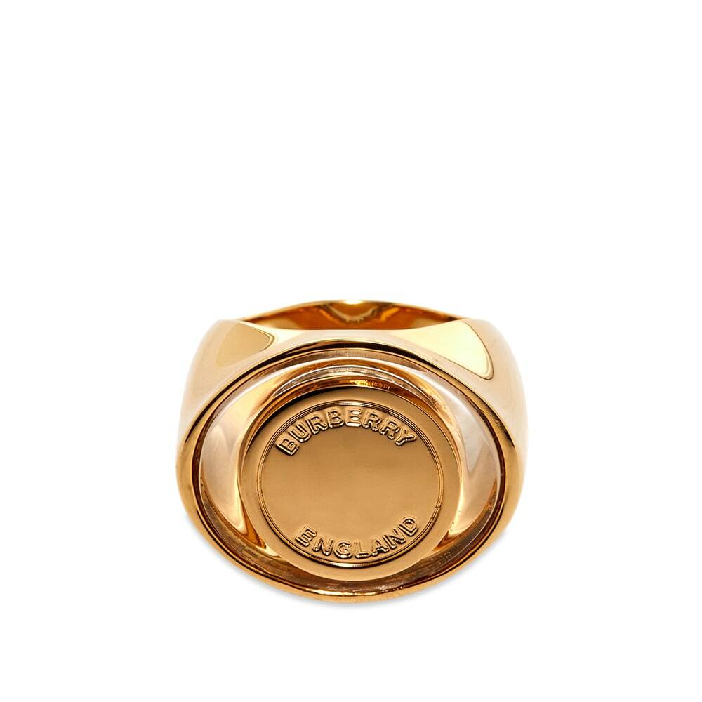 Burberry Women's Signet Ring in Transparent Burberry