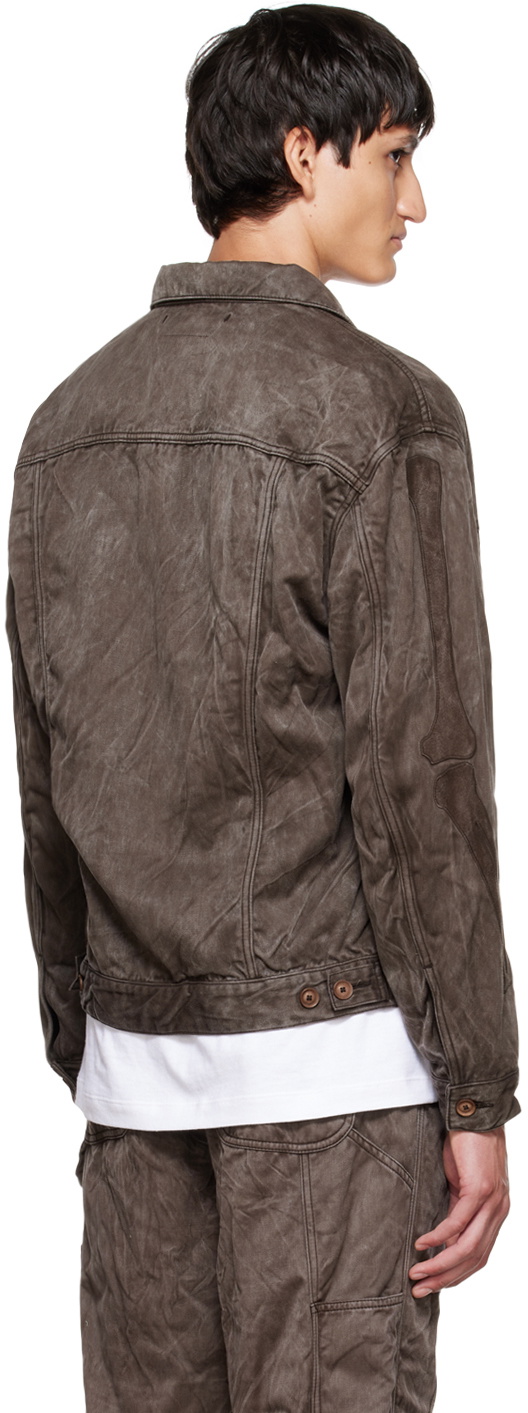 Doublet Brown Skeleton Jacket Doublet