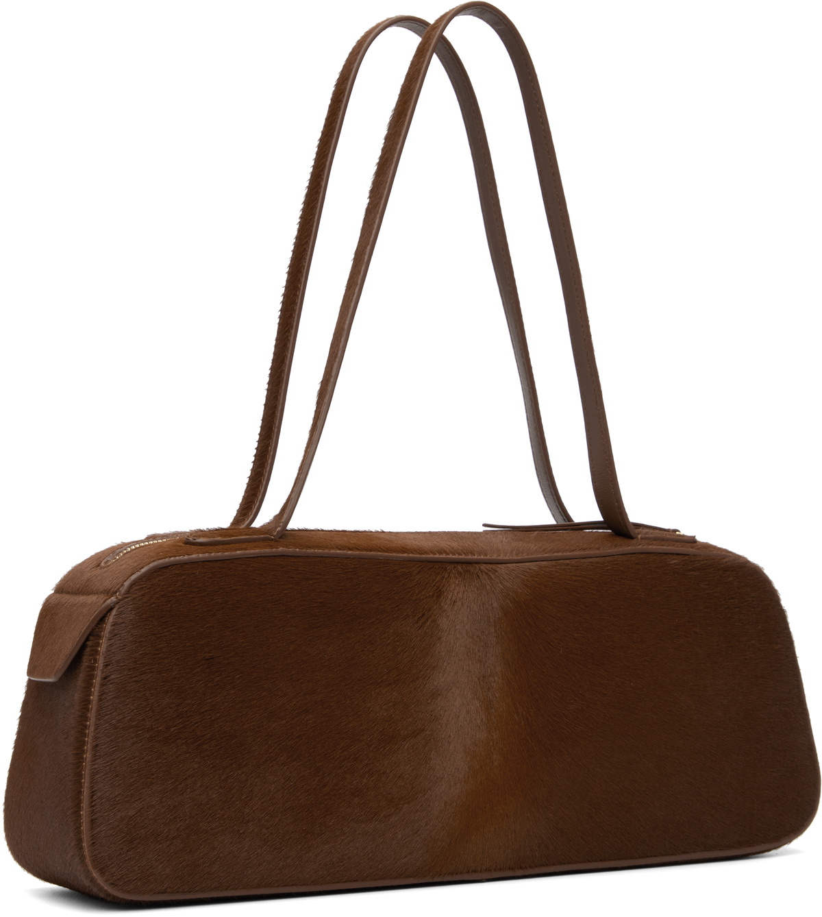 KHAITE Brown Simona Shoulder Bag Khaite