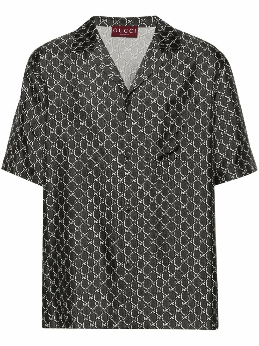 Gucci Grey GG-Print Shirt Gucci