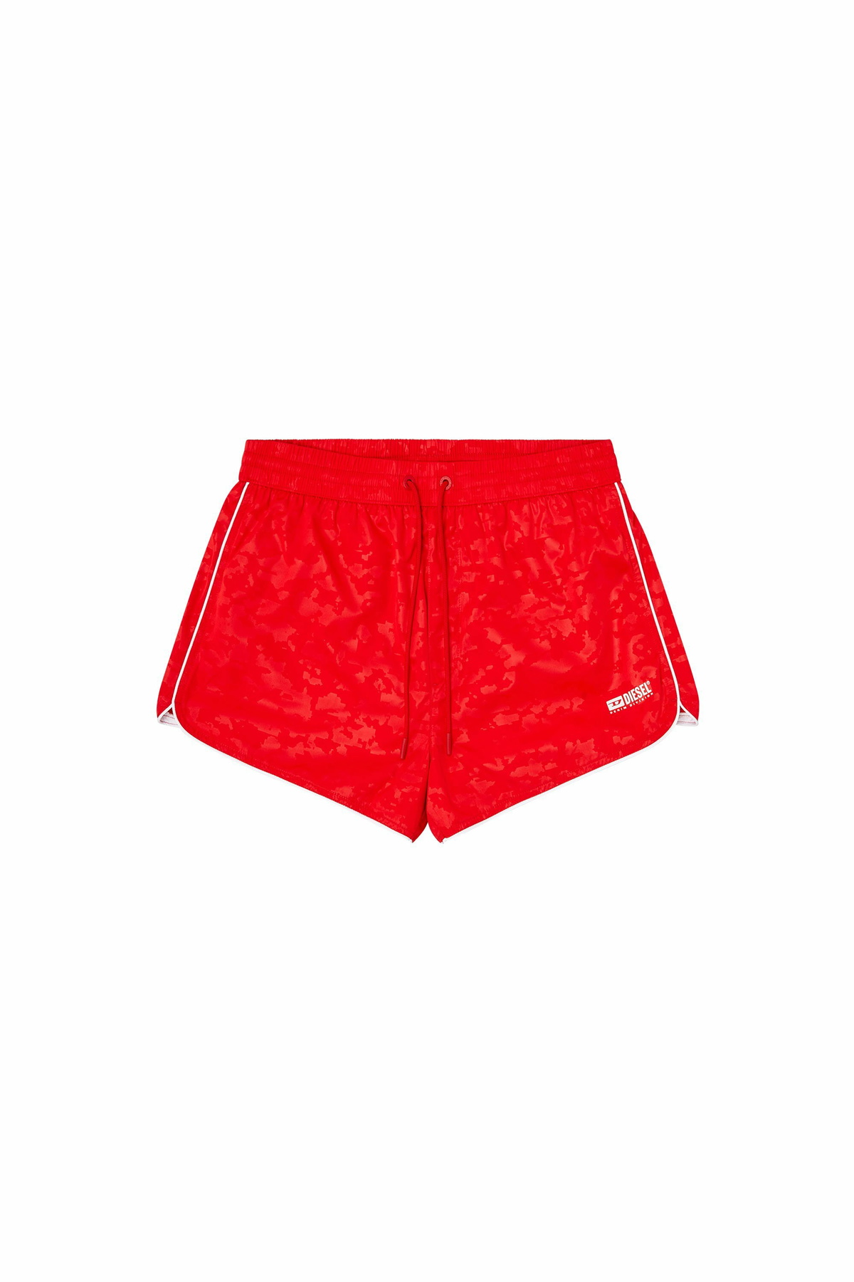 Diesel Swim shorts with pixelated camo motif - Swim shorts Mens in Red ...