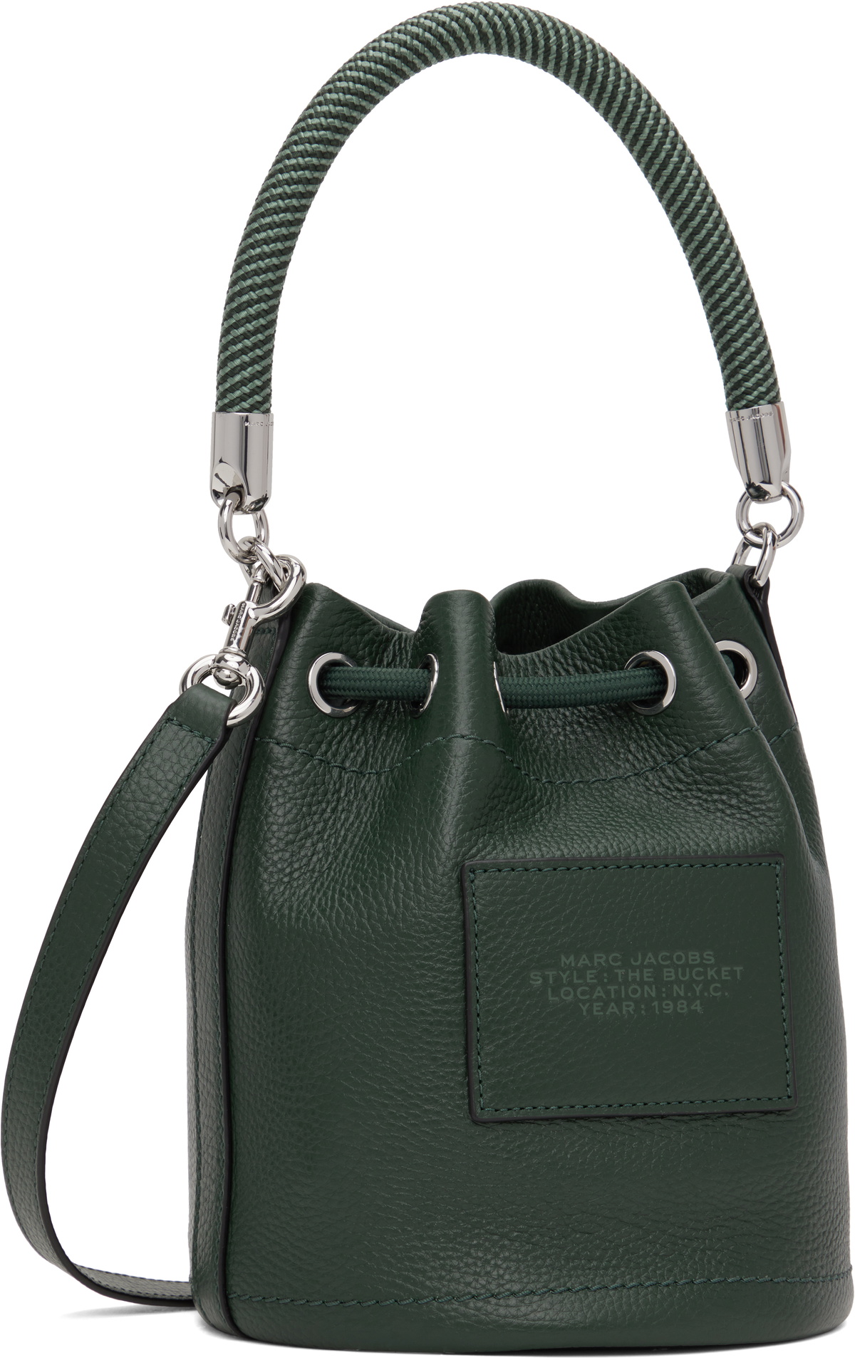 Marc Jacobs Green 'The Leather Bucket' Bag Marc Jacobs