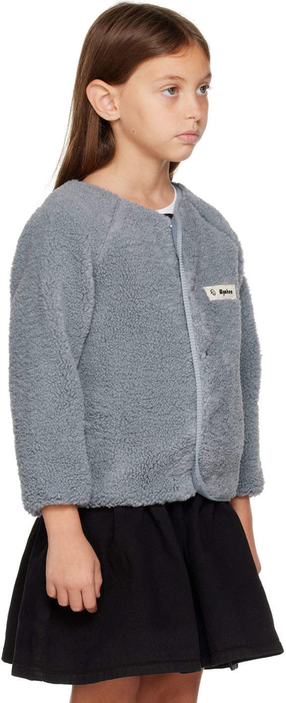 Wynken Kids Blue Raglan Bomber Jacket Wynken